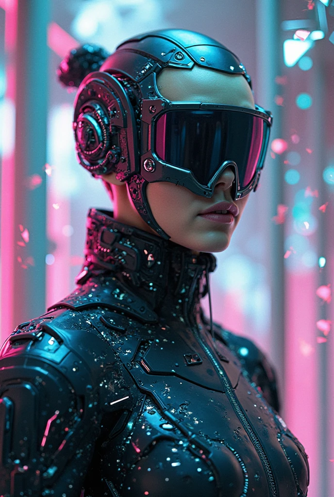 Stable Diffusion Prompt: Futuristic self-portrait inspired by photo ...