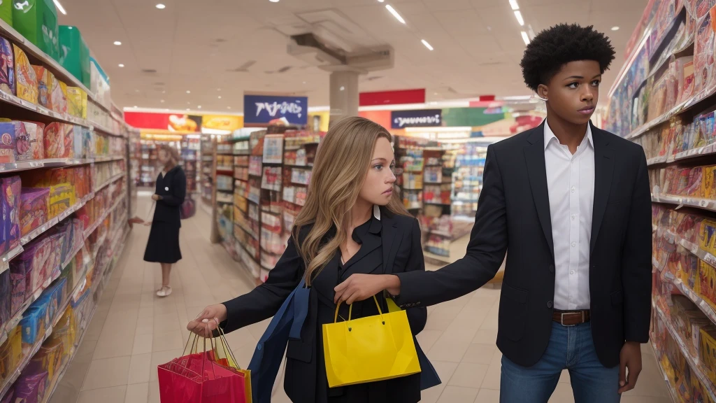 Stable Diffusion Prompt: Angry blonde woman in her 50s, stereotypical ...