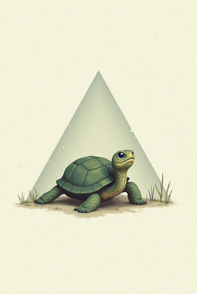 Stable Diffusion Prompt: Create an equilateral triangle with a turtle in GeoGebra for easy ...