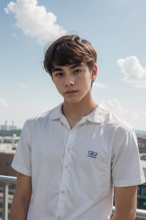 Stable Diffusion Prompt: Handsome teenage boy with a youthful, baby ...