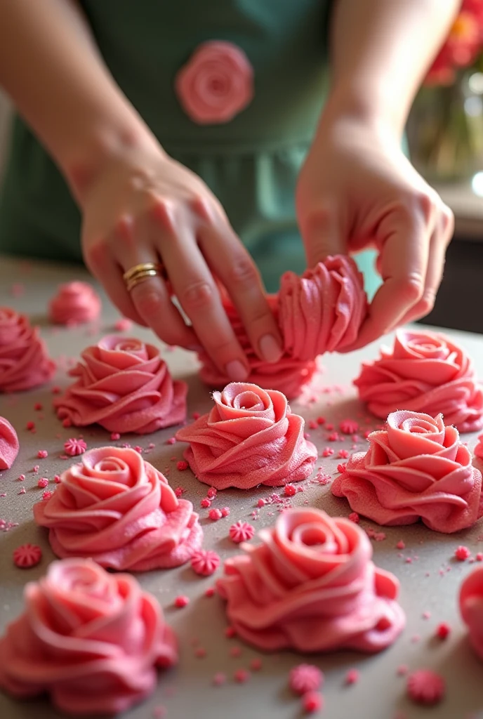 Stable Diffusion Prompt: Rose Candy Crafts: Creative DIY Sweet Treats ...