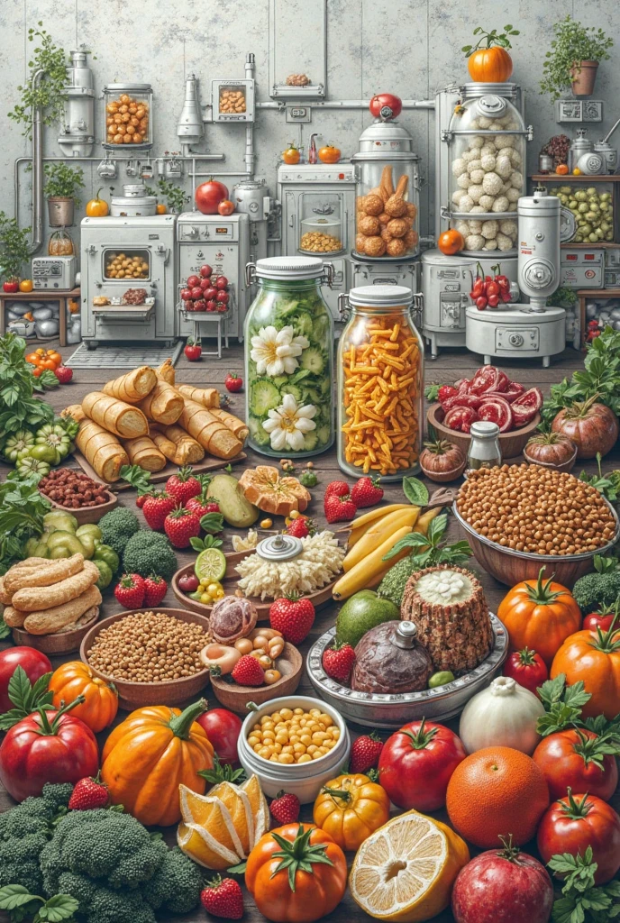 Stable Diffusion Prompt: Solve the food preservation puzzle with fun ...