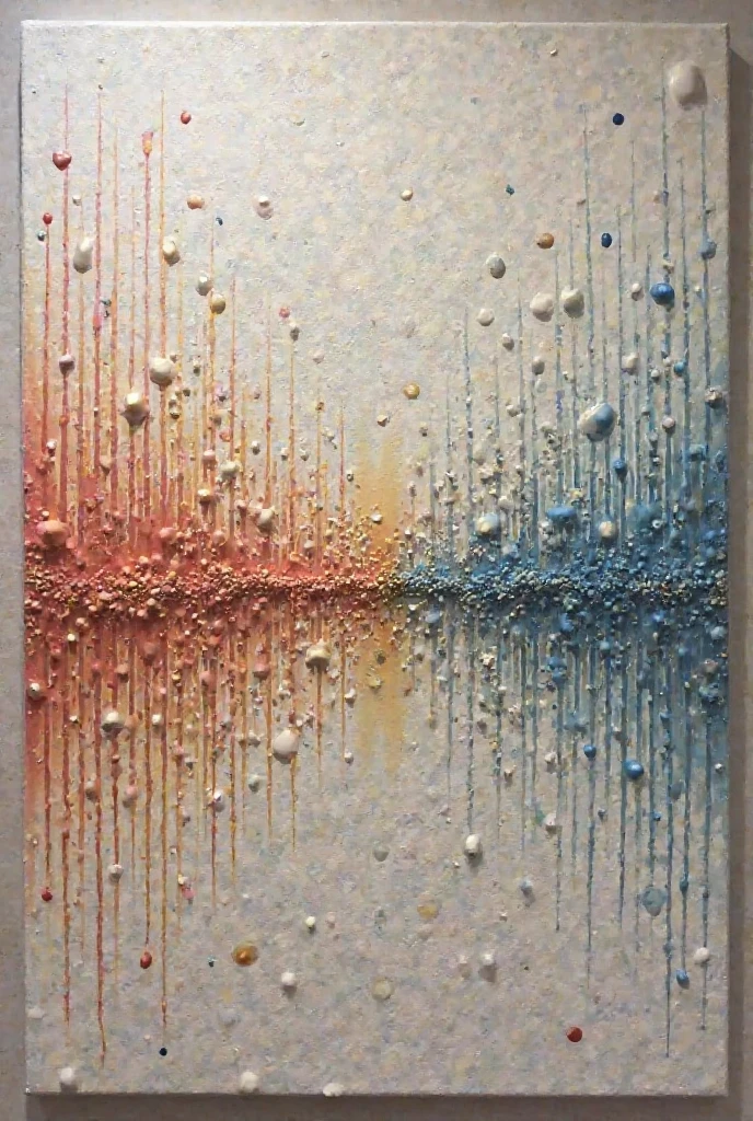 Stable Diffusion Prompt: Innovative painting technique blending mixed media for stunning art