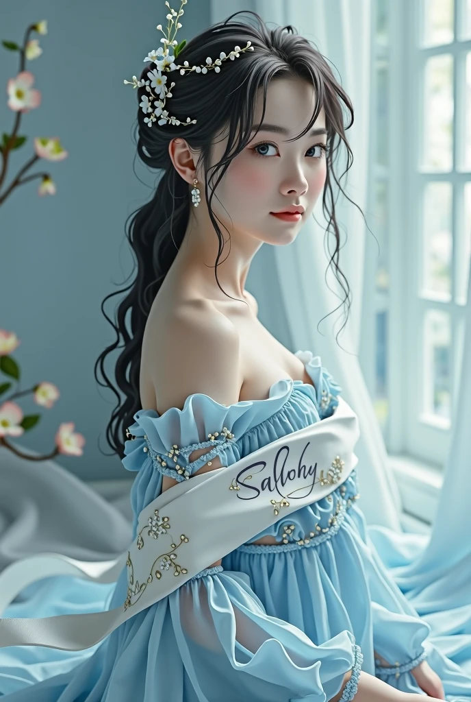 Stable Diffusion Prompt: Create a 3D image of an 18-year-old girl in a ...