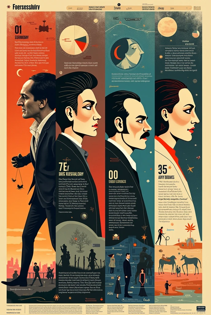 Stable Diffusion Prompt: Letter-sized infographics by Dostoevsky ...
