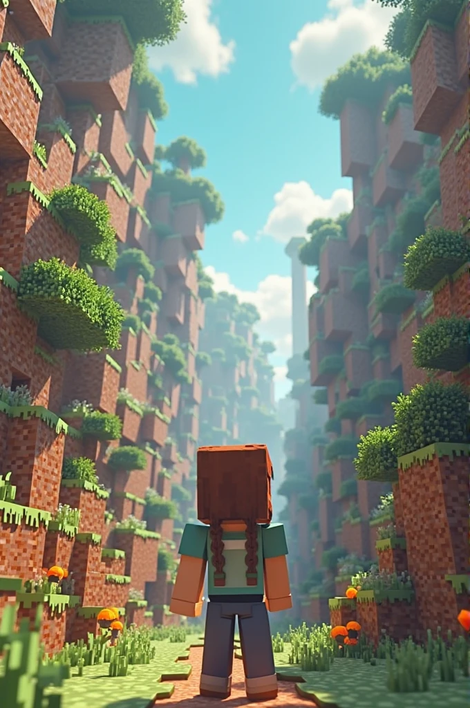 Stable Diffusion Prompt: Discover the world of cubes in Minecraft ...