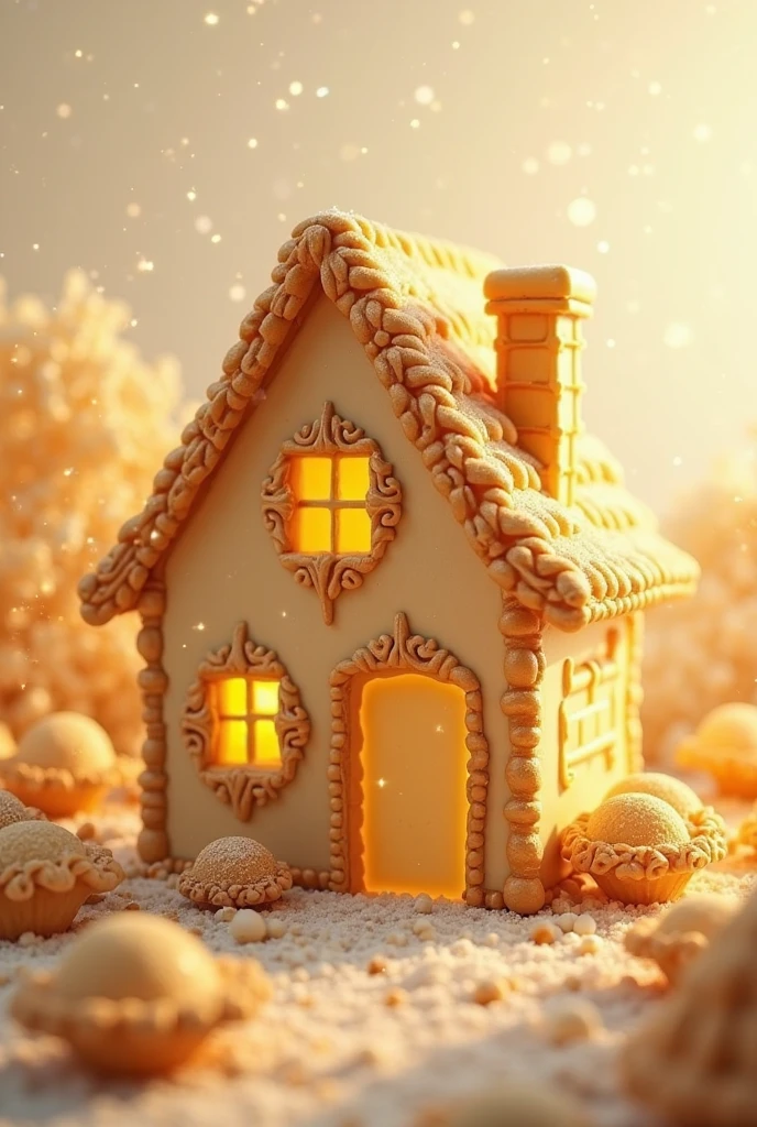 Stable Diffusion Prompt: Whimsical pastel de nata house creates surreal ...