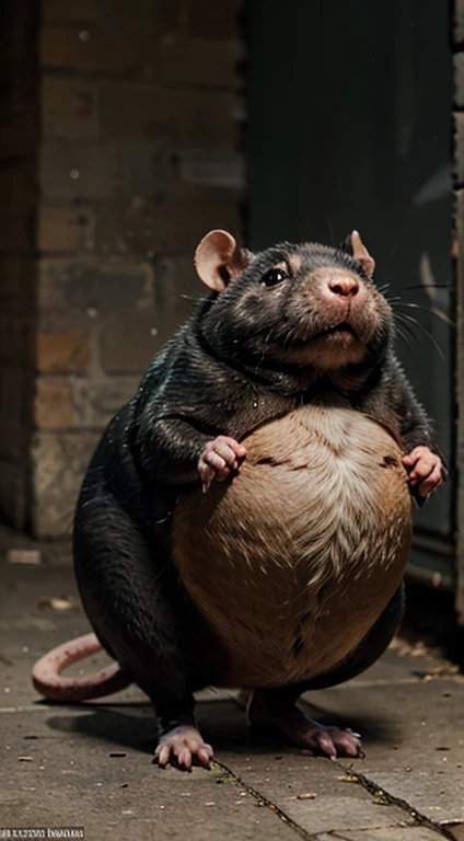 Stable Diffusion Prompt: Extremely Fat Rat: Incredible Weight Gain and ...