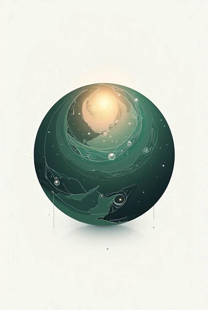 Stable Diffusion Prompt: Thiết kế logo modern theo Bát Tự, Ngũ Hành ...