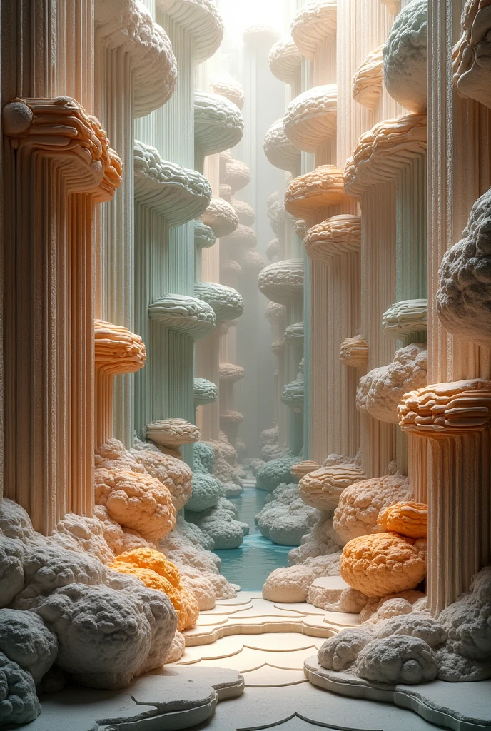 Stable Diffusion Prompt: Stunning 3D wallpaper backgrounds for immersive, stylish screen decor