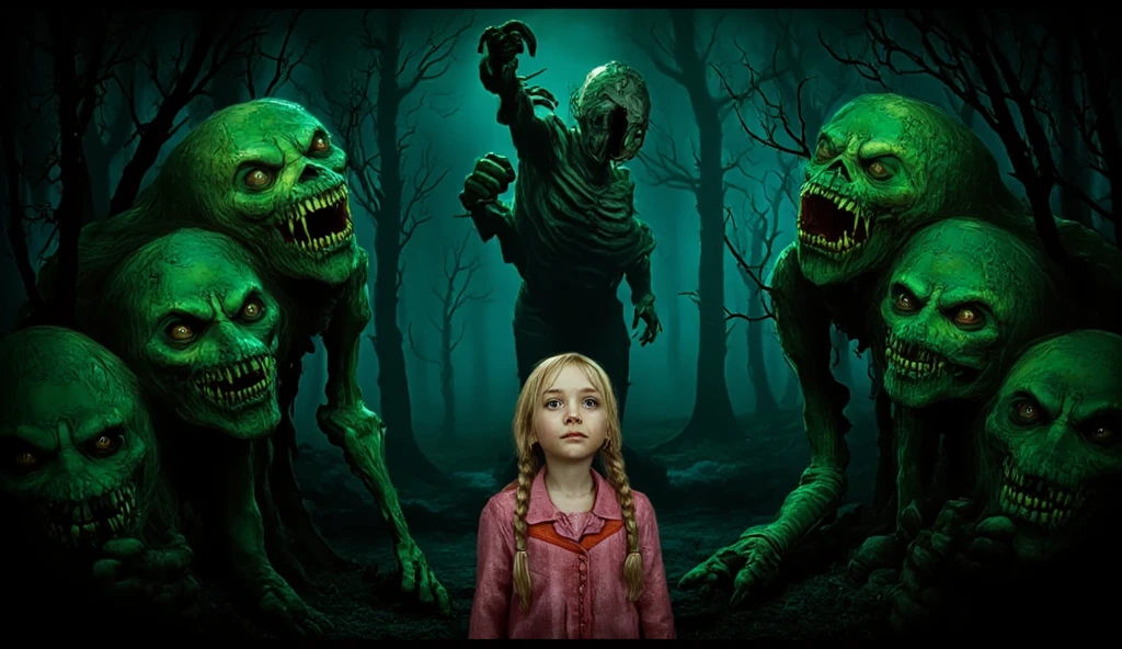 Stable Diffusion Prompt: Ten-year-old girl with pigtails in pink and ...