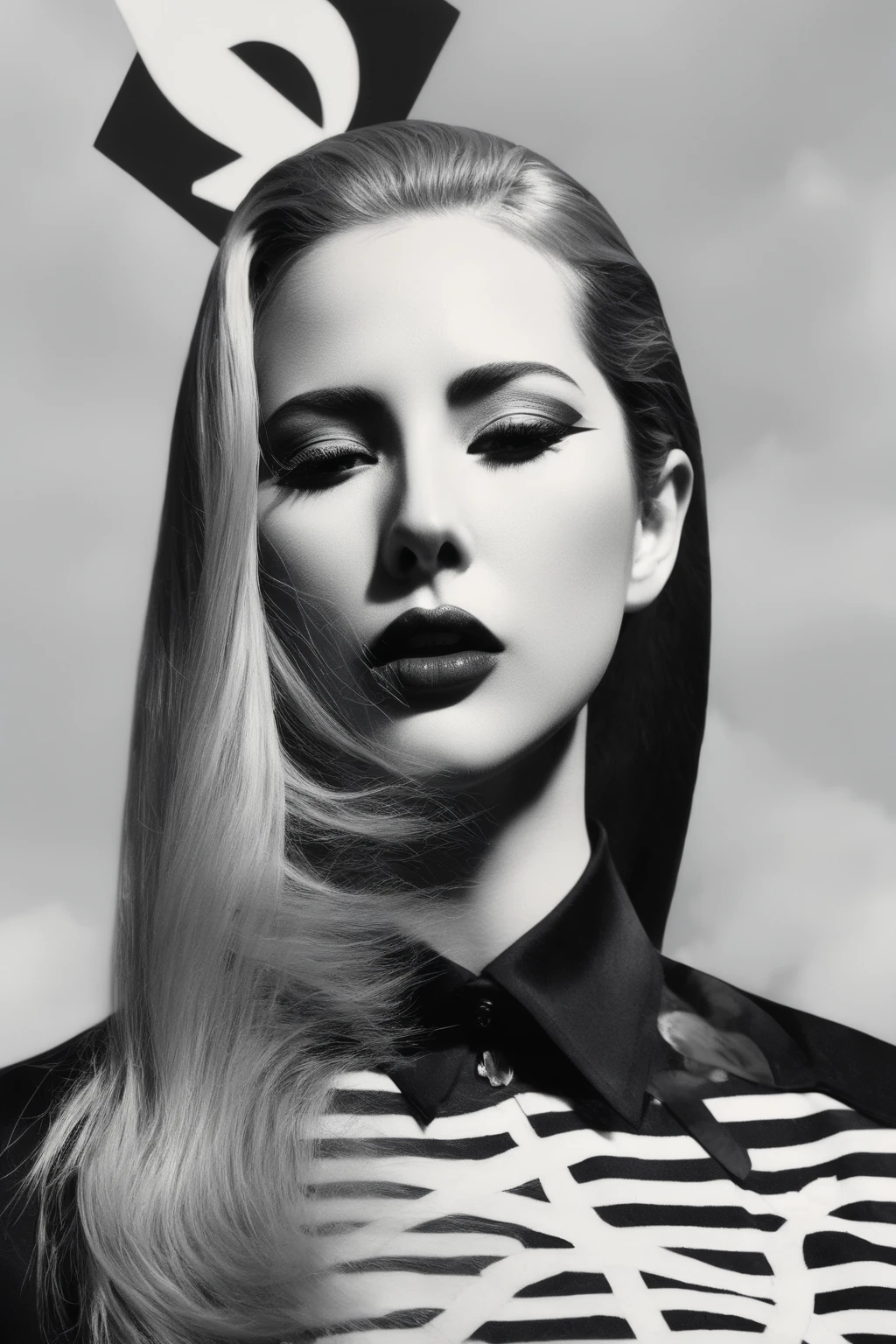 Stable Diffusion Prompt: Surreal Collage - High Contrast:1.4/weird ...