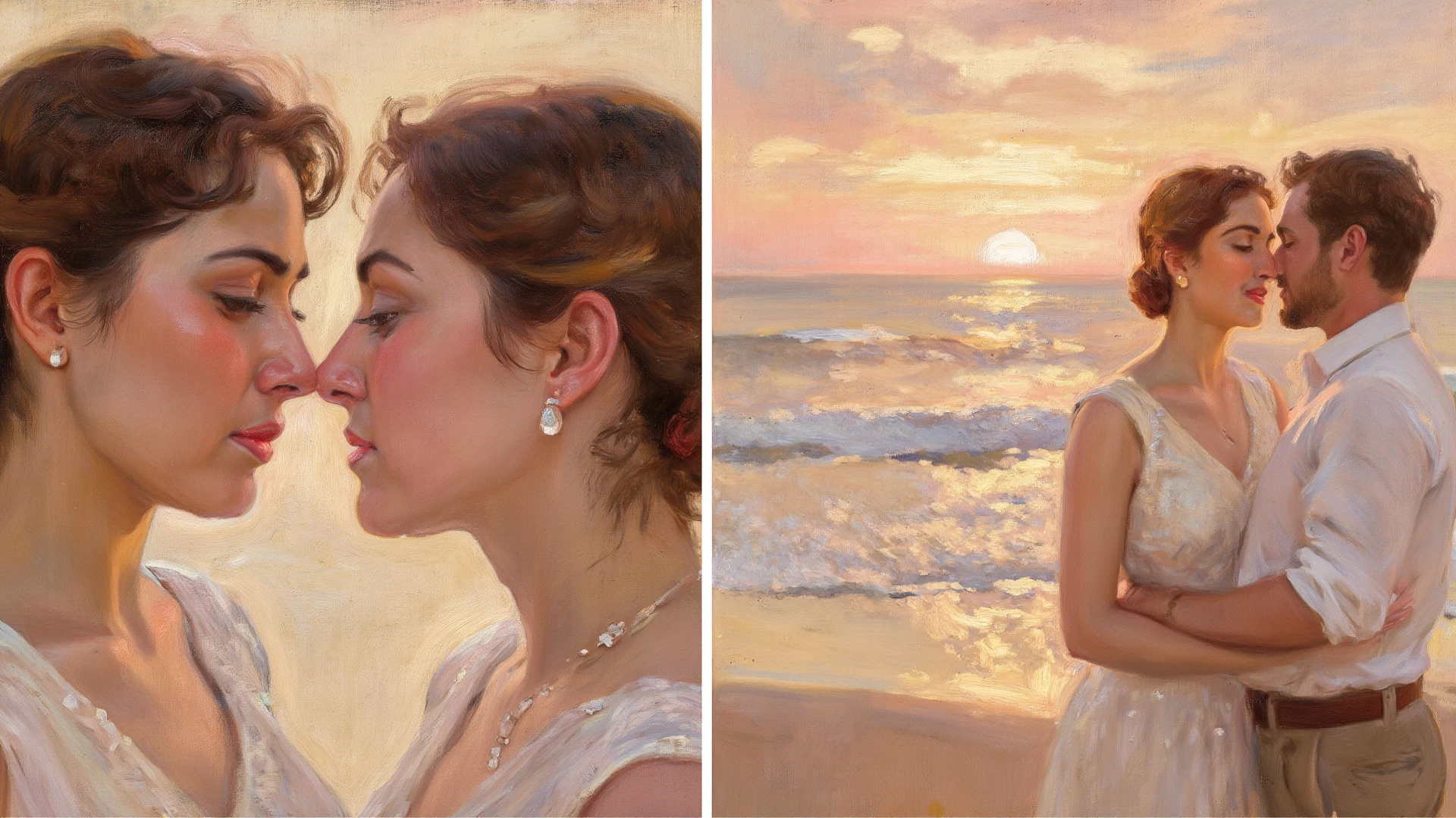 Stable Diffusion Prompt: Soft Romantic Oil Painting with Smooth ...