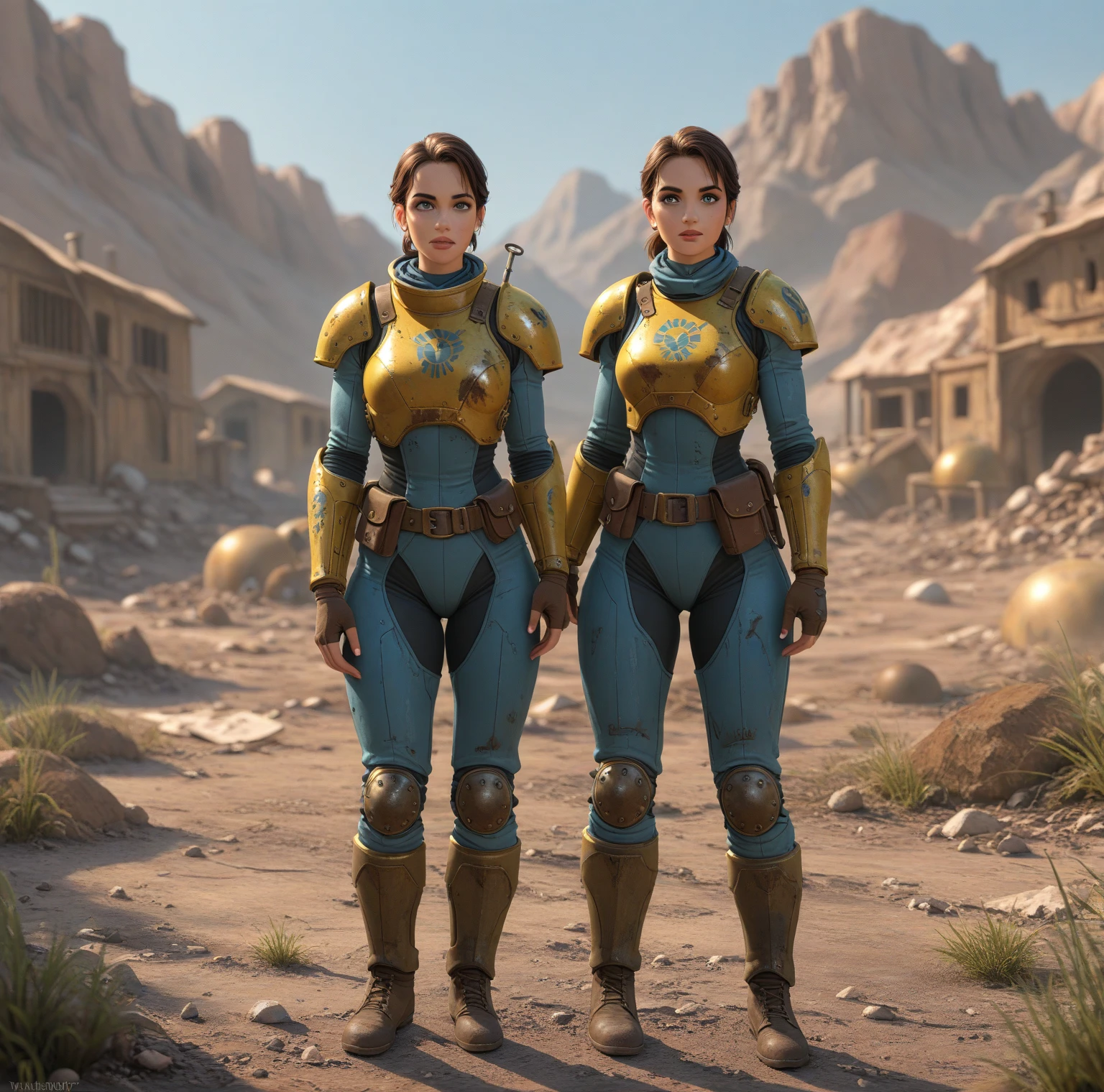 Stable Diffusion Prompt: Fallout Woman, Perfect Body, Fallout ...