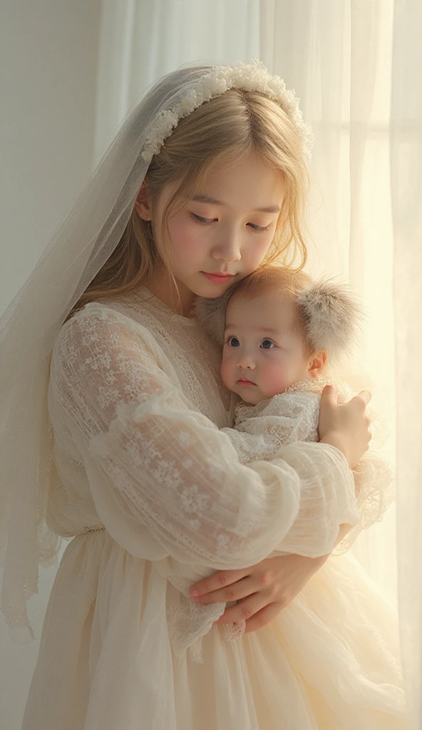 Stable Diffusion Prompt: Soft portrait of siblings embracing, Southeast ...