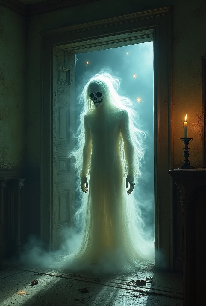 Stable Diffusion Prompt: A detailed Victorian ghost with a distorted ...