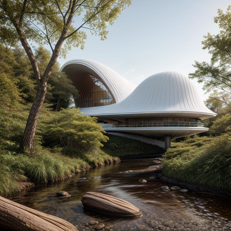 Stable Diffusion Prompt: A close up of a river with rocks and trees in ...