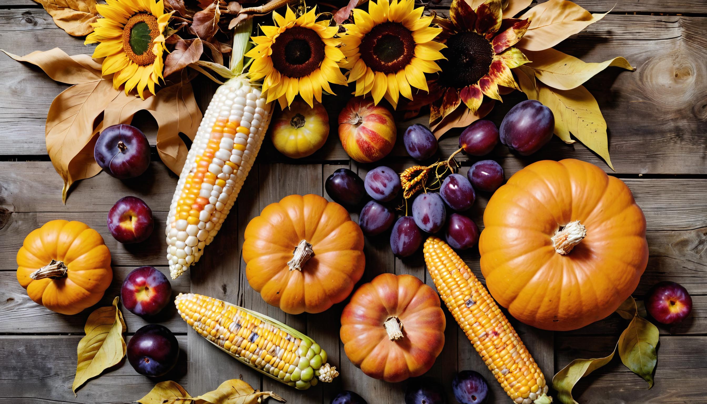 Stable Diffusion Prompt: Vibrant fruits and vegetables beautifully ...