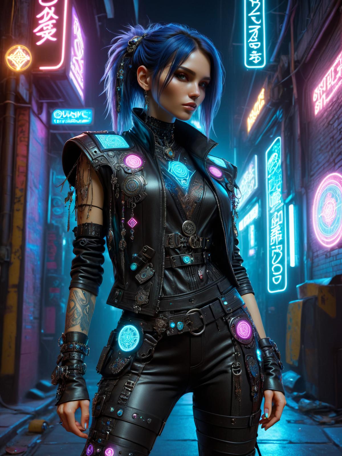 Stable Diffusion Prompt: Cyberpunk cyberpunk cyberpunk cyberpunk ...