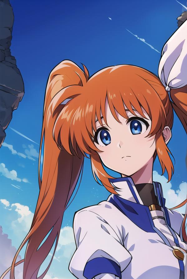 Stable Diffusion Prompt: A woman with long hair and a ponytail is ...