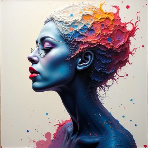 Stable Diffusion Prompt: DIY acrylic and spray paint techniques for ...